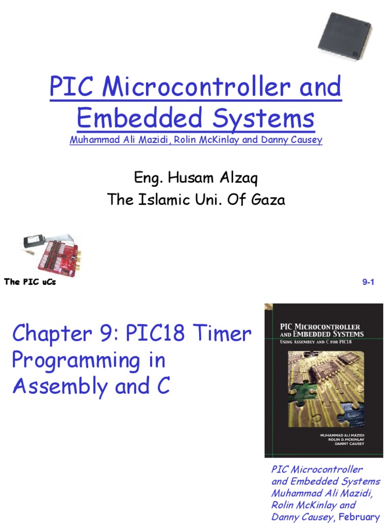 Ppt Pic Microcontroller And Embedded Systems Muhammad Ali 58 Off 