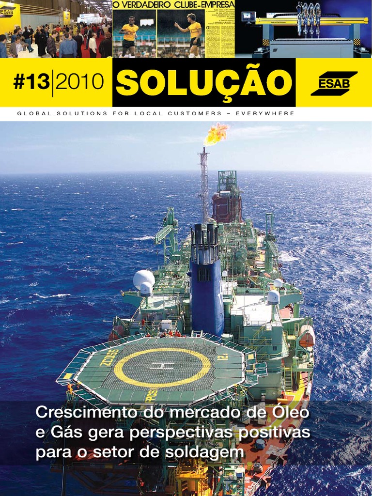 Revista#13 Esab - Soldagem Aço Cr-Mo pg56 | PDF | Petróleo | Embalagem ...