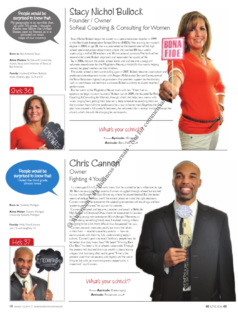 40u40-Stacy Bullock | PDF | Wellness