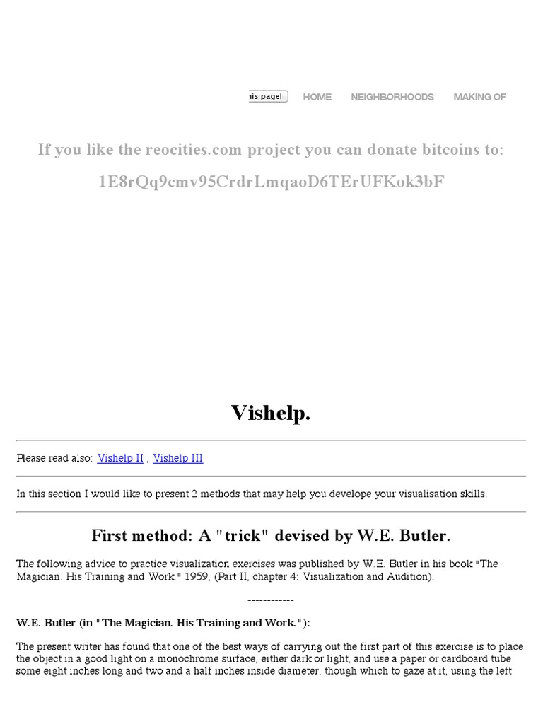 Visual Concentration Help. | PDF | Mirror | Eye