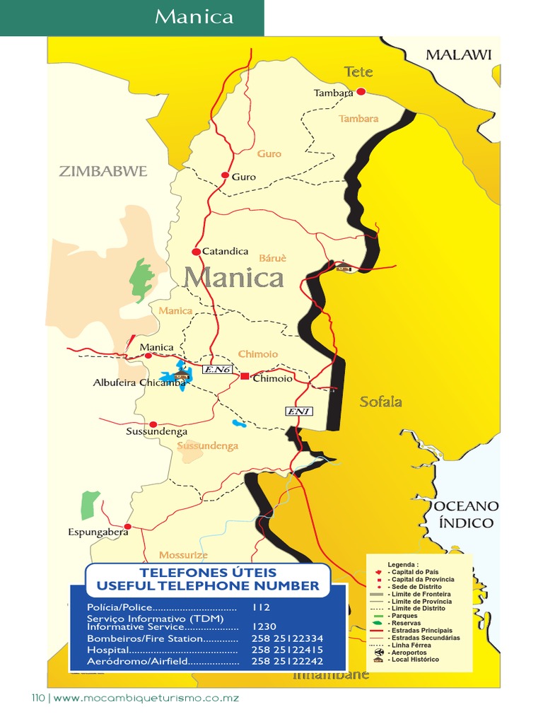 Manica Folheto de Turismo