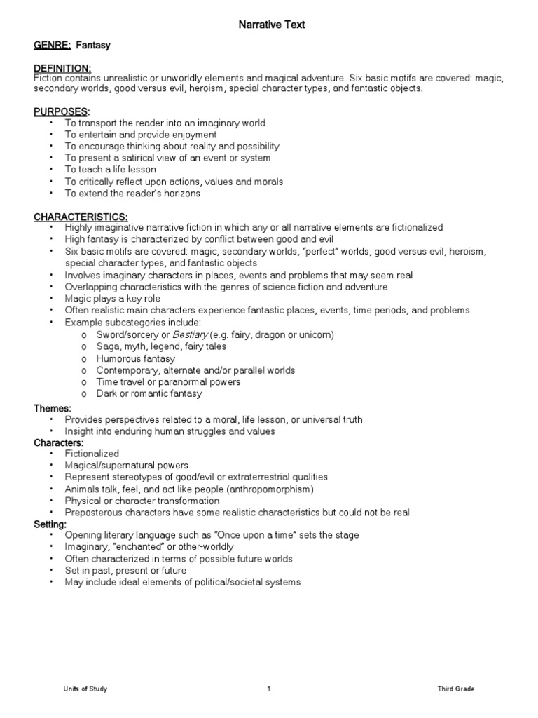 3rd - Grade .Curriculum - Guide | PDF | Reading Comprehension | Narrative