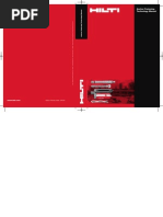 Hilti Pull Out Testing Methodology | PDF | Concrete | Pressure Measurement
