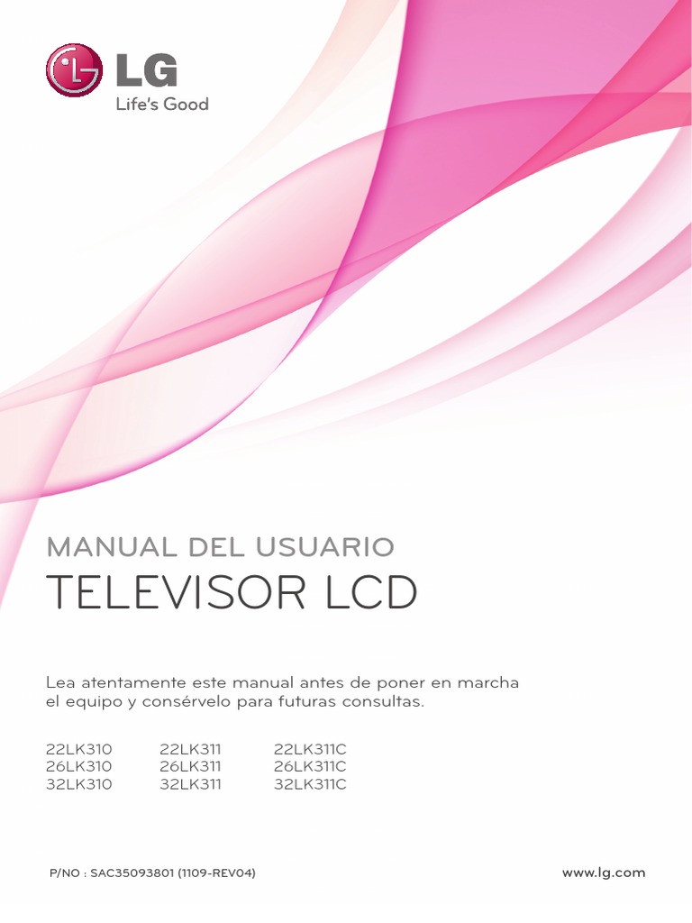 LG 32LK310 | PDF | Dispositivo de almacenamiento de datos | USB