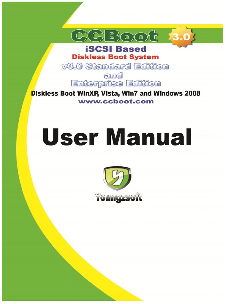 Ccboot Manual | PDF | Booting | Microsoft Windows