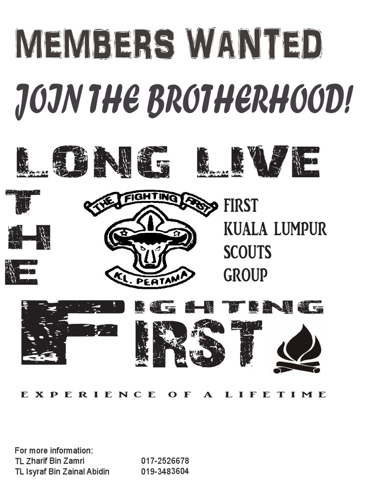 Join The Brotherhood!: Members Wanted | PDF
