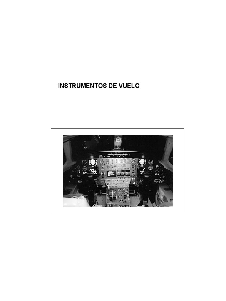 Instrumentos de Vuelo | PDF | Altímetro | Avión