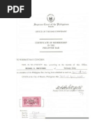 Notarial Seal and Stamp Sample For Legal Forms | PDF | Law