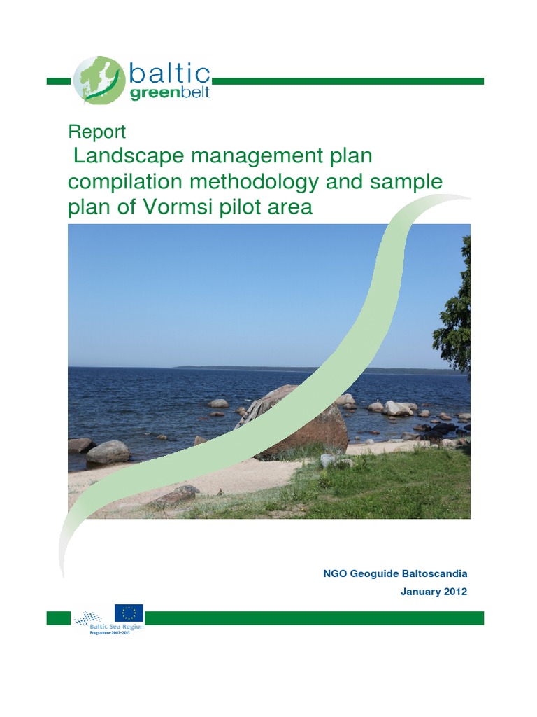Vormsi Landscape Management Plan | PDF | Landscape | Agriculture