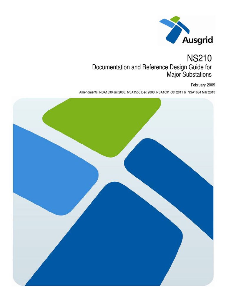 Documentation and Reference Design Guide For Major Substations | PDF ...