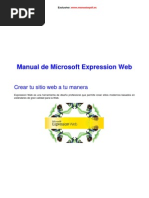 Manual Rápido de Microsoft Expression Web | PDF | HTML | Red mundial