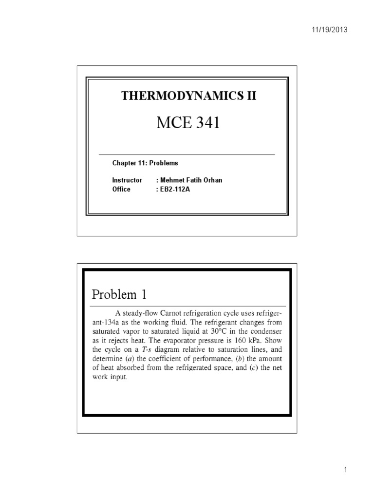 Ch11 Problems | PDF