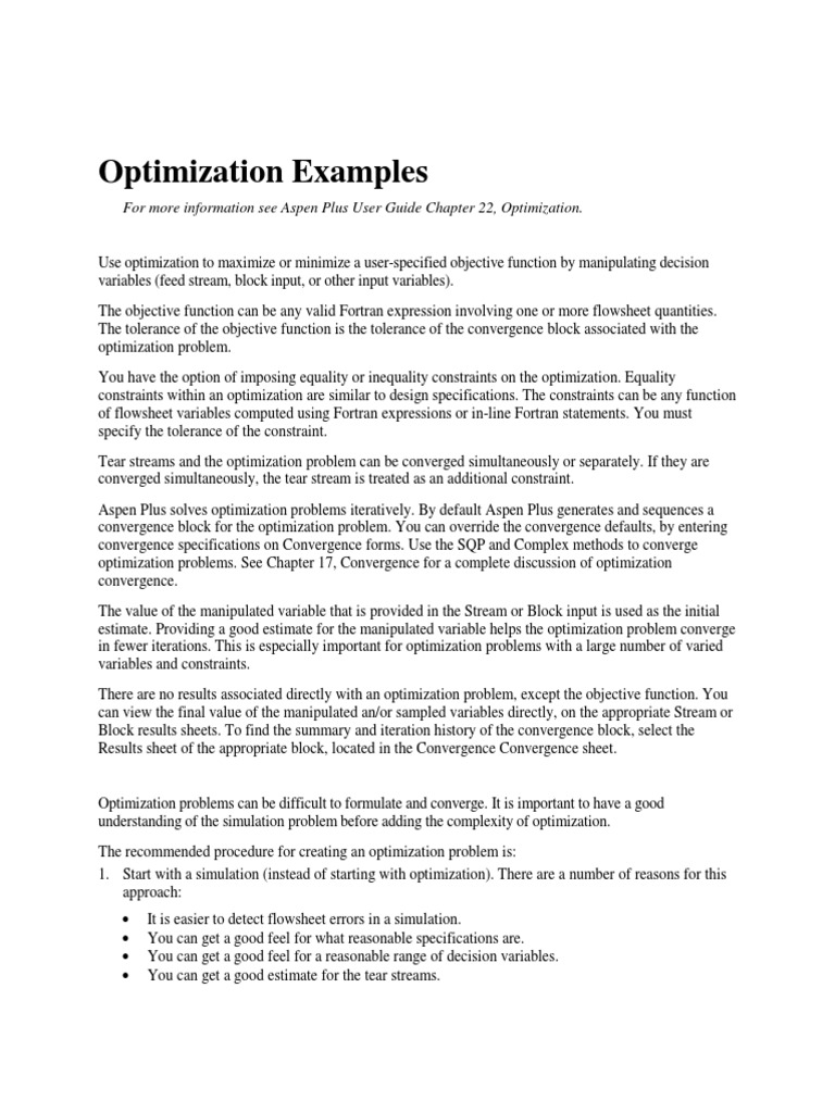 Optimization Examples Title | PDF | Loss Function | Mathematical Optimization