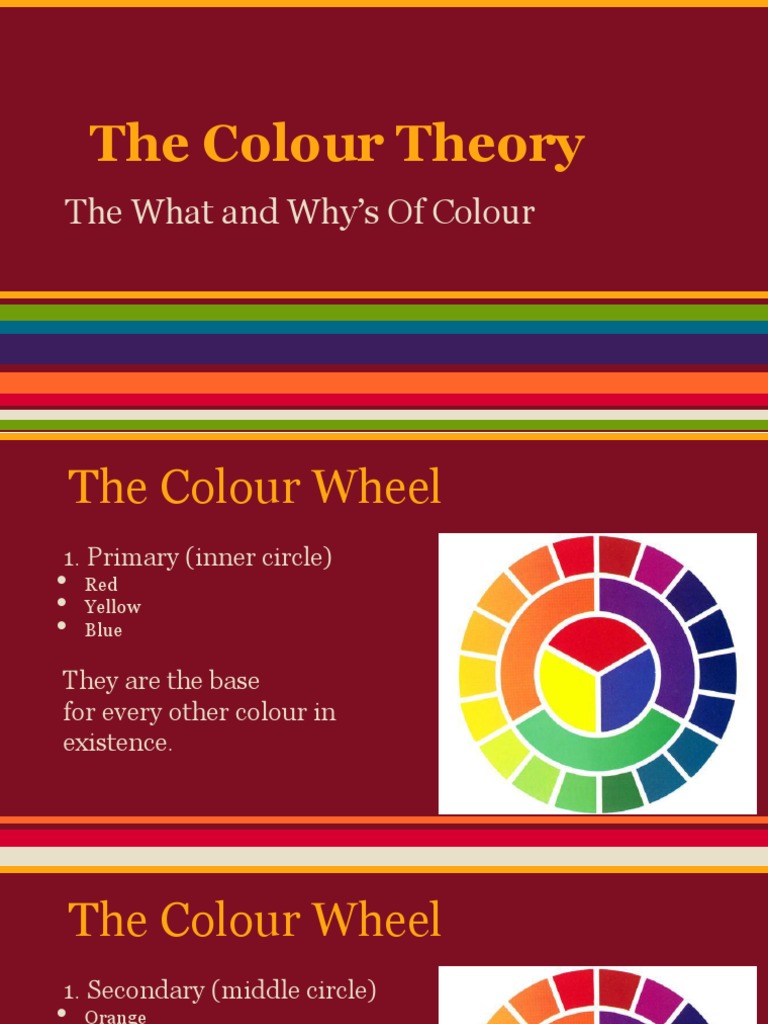 The Colour Theory | PDF | Color | Yellow