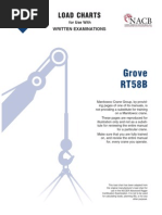 Load Chart Grove RT500DXL / RT530DXL | PDF | Crane (Machine ...