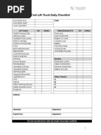 Daily Safety Task Instruction - Supervisor | Risk Assessment