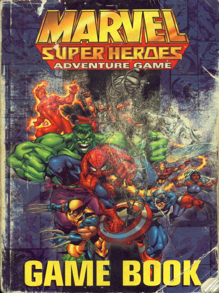 Marvel Super Heroes Adventure Game (SAGA) RPG - Rule Book | PDF ...