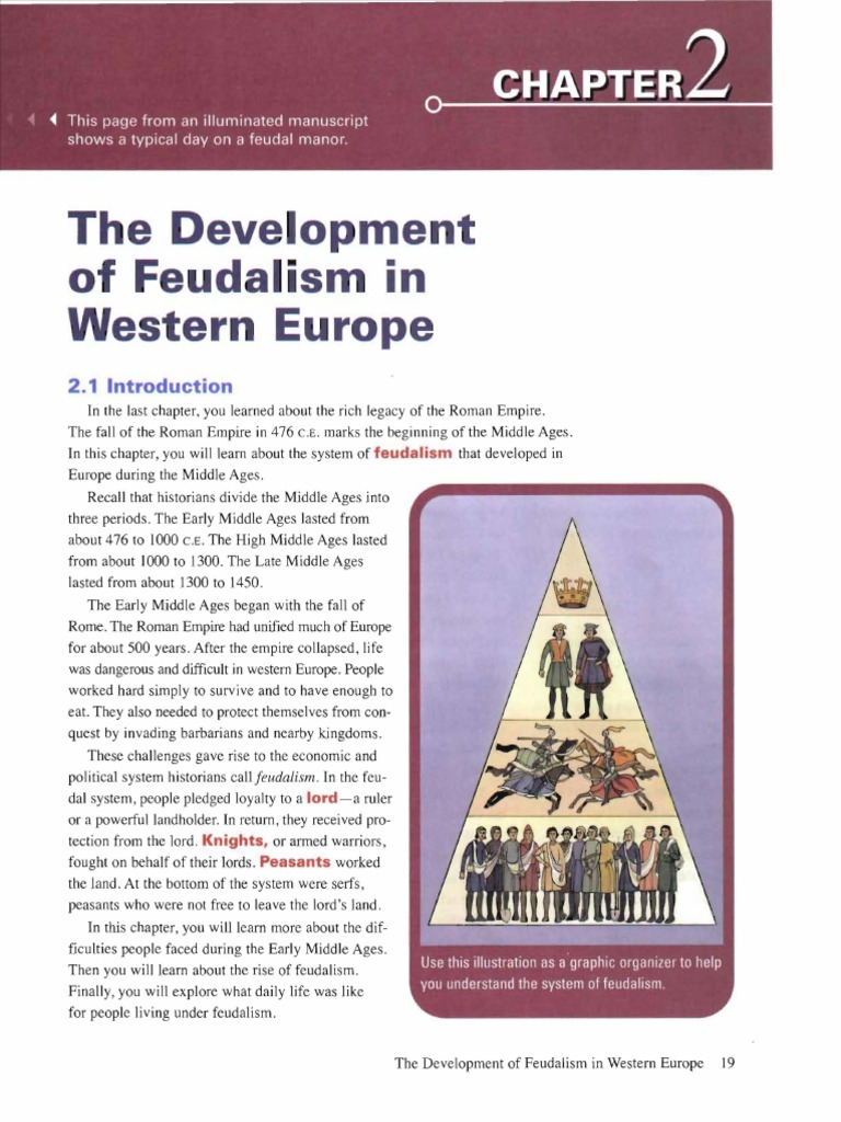 The Development of Feudal SM in Western Europe: Feudalism | PDF ...