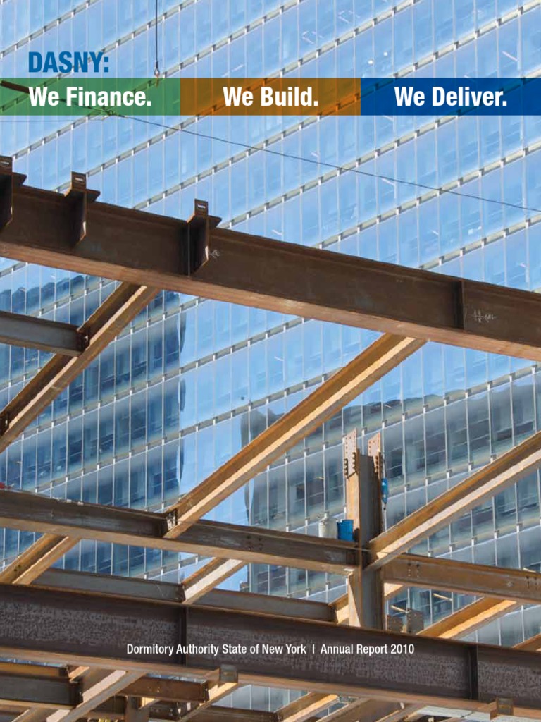 2010 DASNY Annual Report | PDF | Revenue Bond | Finance & Money Management