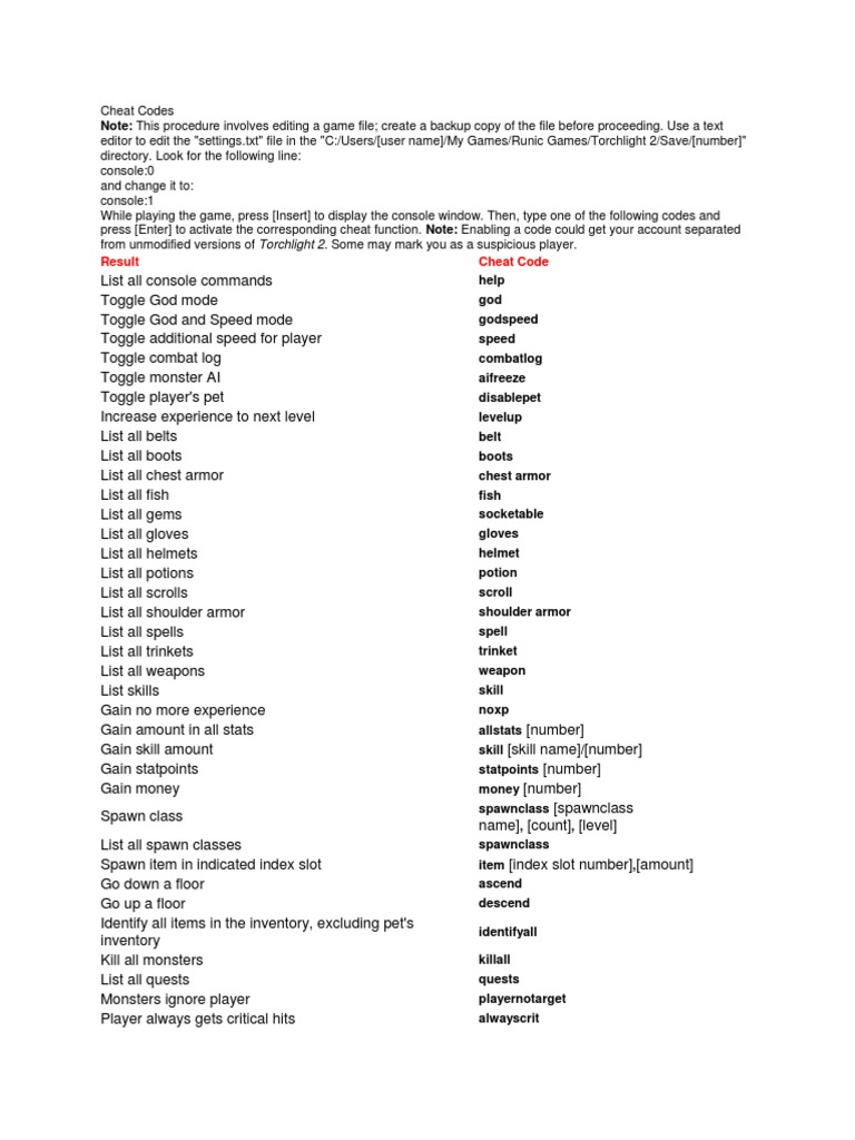 Cheat Codes | PDF | Cheating In Video Games | Video Games