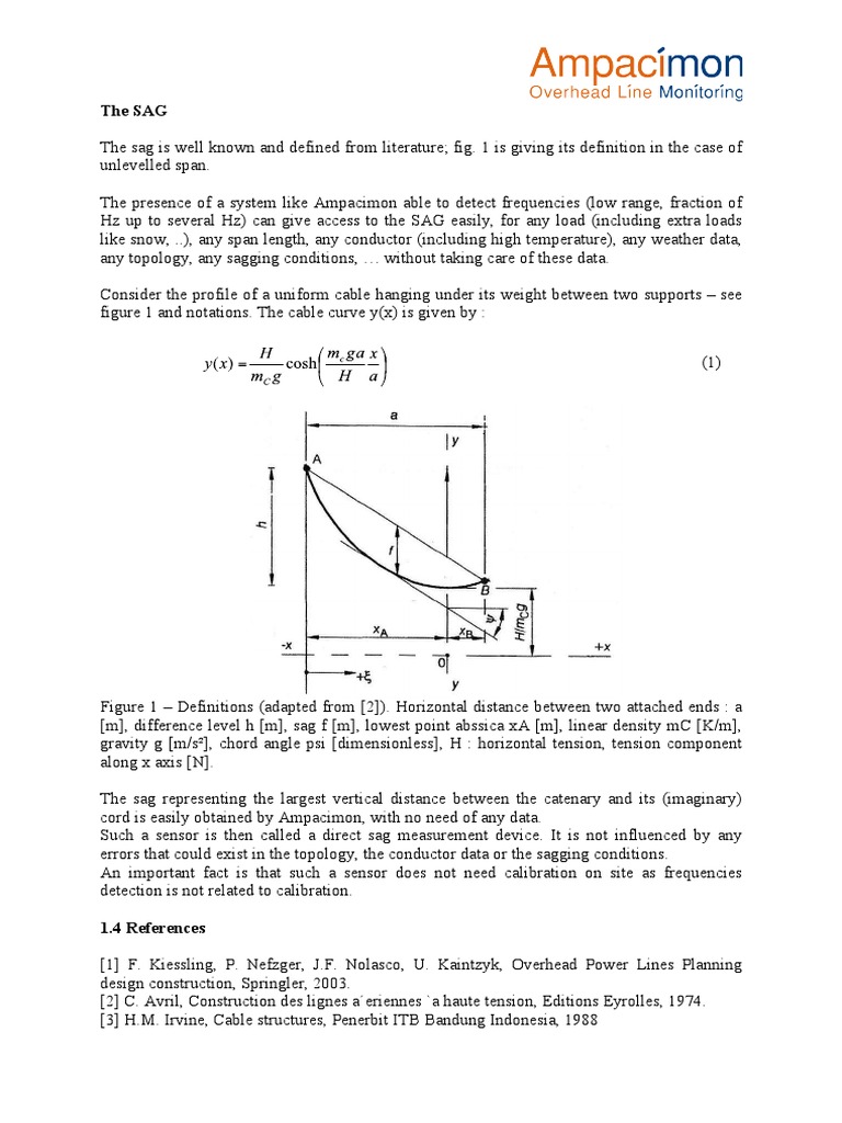 Sag Definition | PDF