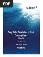 FPSO Umbilical-Flexible Riser Installation Procedure | PDF