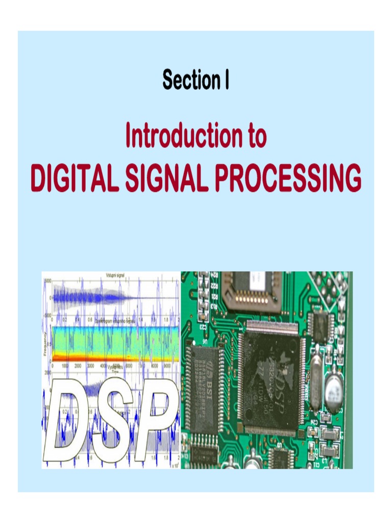 Introduction To Digital Signal Processing | PDF | Digital Signal ...