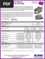 Ampco 18: Technical Data Sheet | PDF | Strength Of Materials | Alloy
