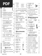 Math Handout (Basic Algebra Rules) PDF | PDF | Multiplication | Numbers