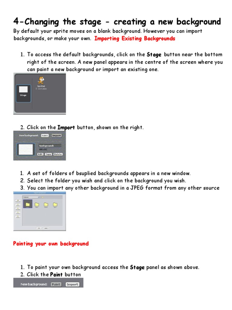 4-Changing The Stage | PDF