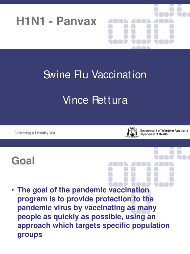 H1N1 Swine Flu Vaccine Panvax Manufacturer Listed Guillian Barre ...