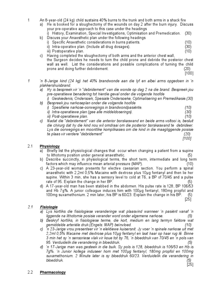 DA (SA) - Past - Papers 2 | PDF | Heart Rate | Heart