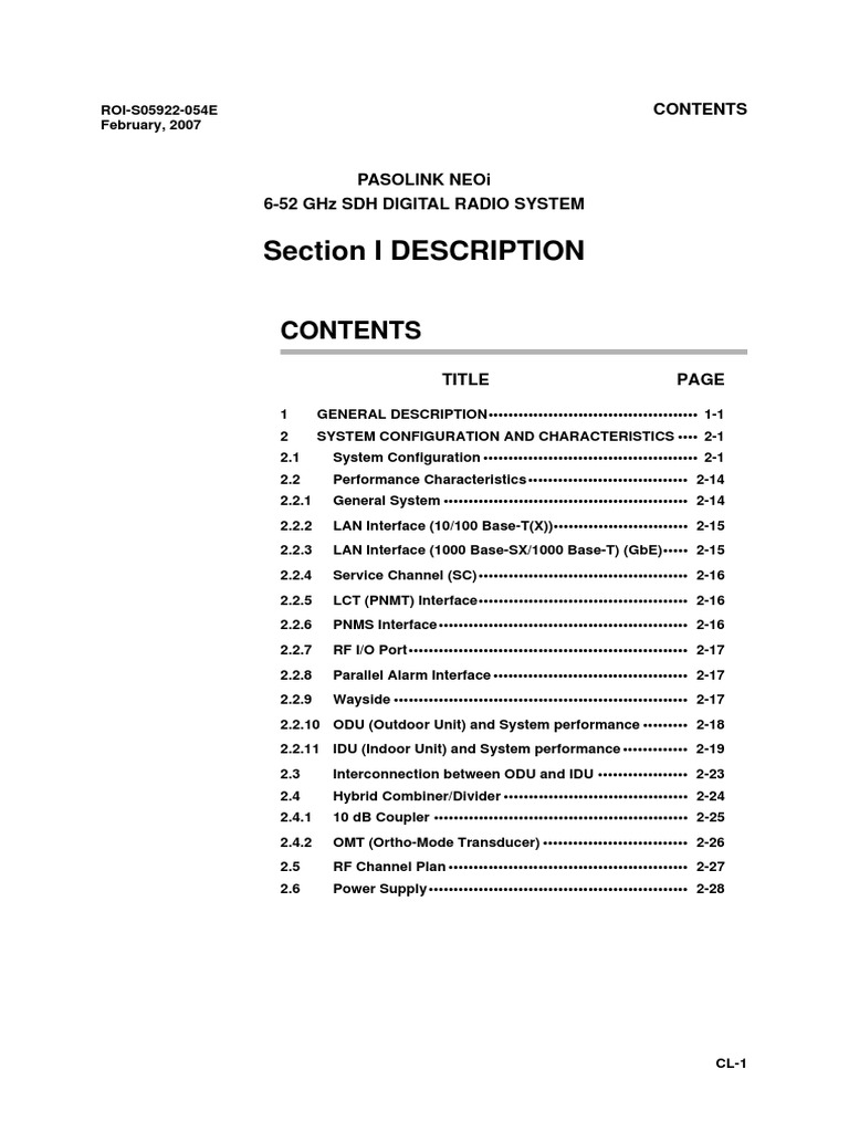 NEC Microwave Link | PDF | Electricity | Electromagnetism