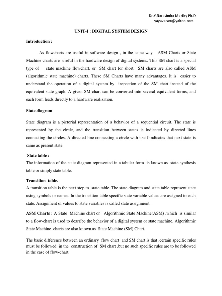 UNIT-I Digital System Design | PDF | Field Programmable Gate Array | Vhdl