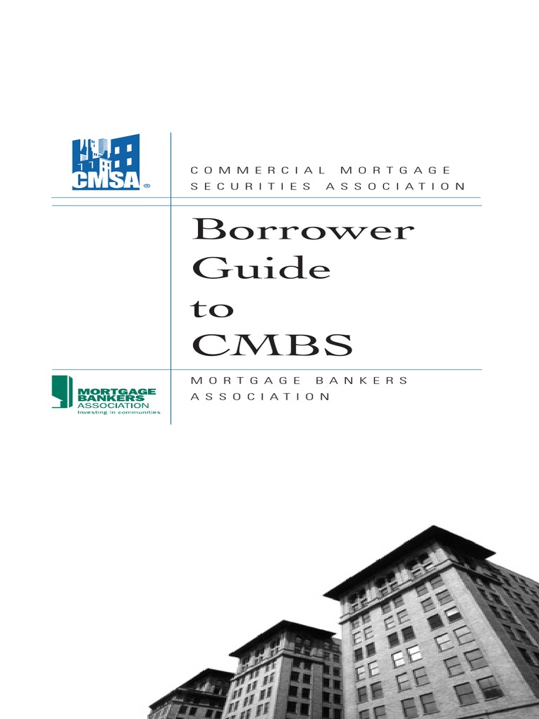 CMB S Borrower Guide | PDF | Commercial Mortgage Backed Security ...