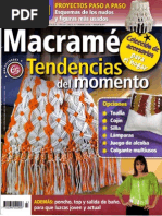 Libro de Macrame | PDF | Hogar, jardinería y bricolaje