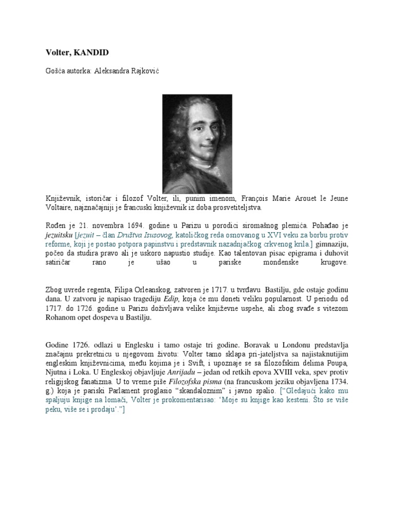 Volterov Kandid | PDF