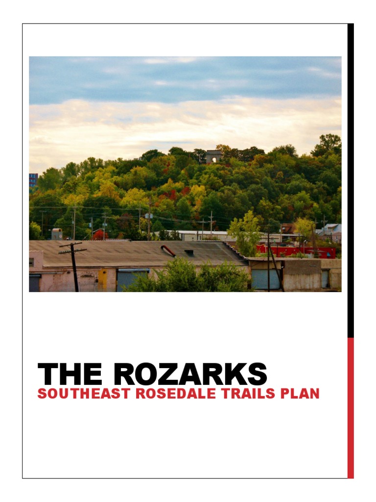 The Rozarks - Southeast Rosedale Trails Plan | PDF | Race And Ethnicity ...