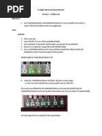 In-Sight Spreadsheets Advanced Training | PDF | Spreadsheet | Parameter (Computer Programming)