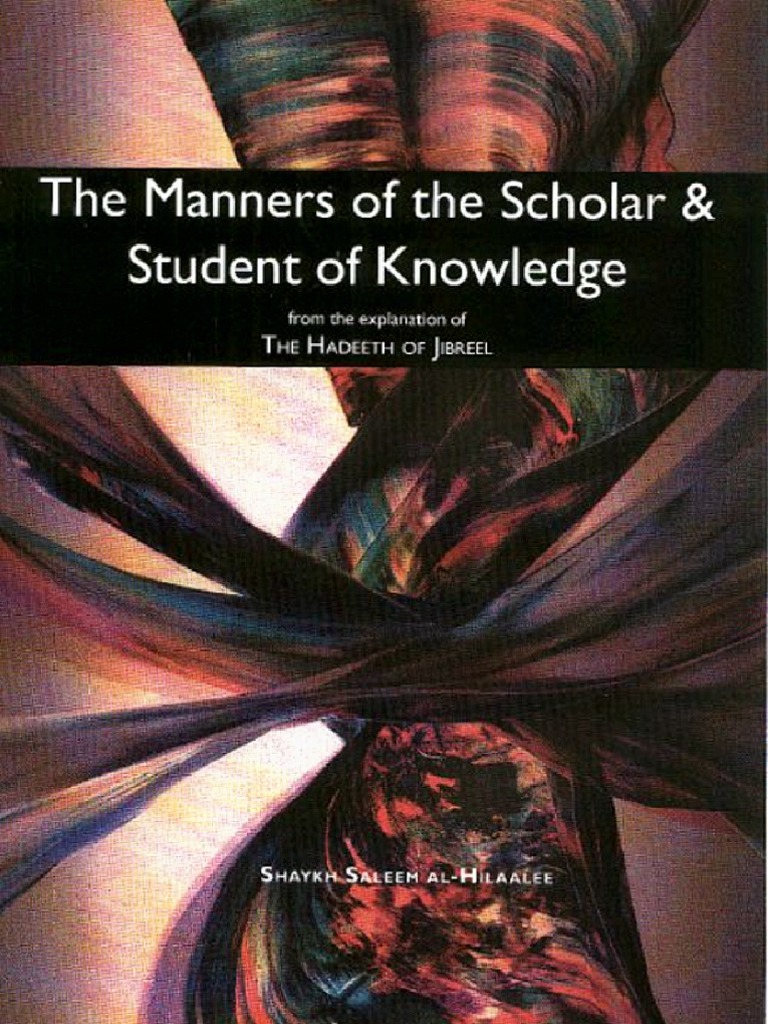 Manners of The Scholar Student of Knowledge | PDF | Hadith | Prophets ...