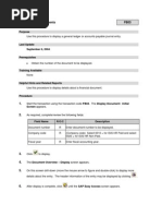 Display Accounting Document with FB03 | PDF | Accounts Payable | System ...