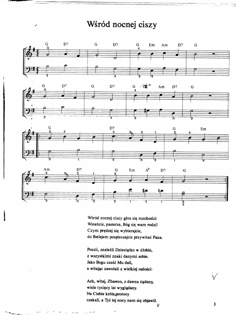 Koledy Na Pianino Plus Akordy | PDF