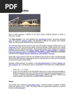 Claus Process | PDF | Process Engineering | Chemistry