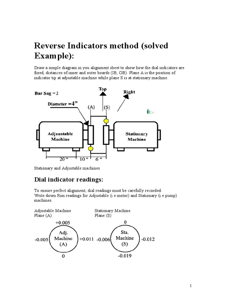 Shaft Alignment - Solved Examples | PDF | Teaching Mathematics | Nature