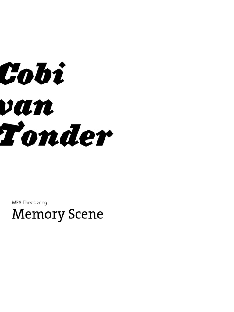 Memory Scene | Download Free PDF | Perception | Sound