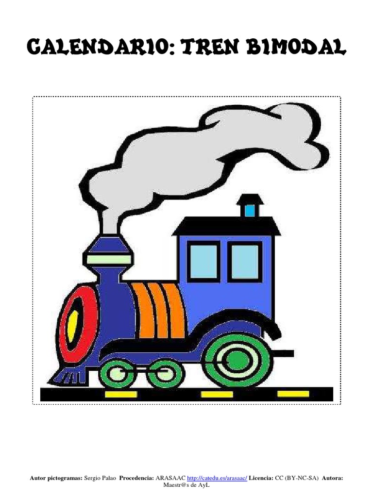 Calendario - Bimodal - Tren Días de La Semana | PDF