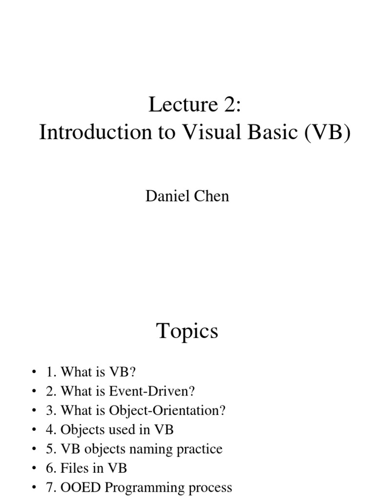 Lec 02 | PDF | Object (Computer Science) | Object Oriented Programming