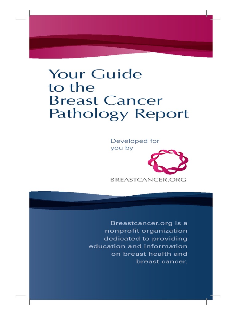 Pathology Report Breast Cancer | PDF | Breast Cancer | Cancer