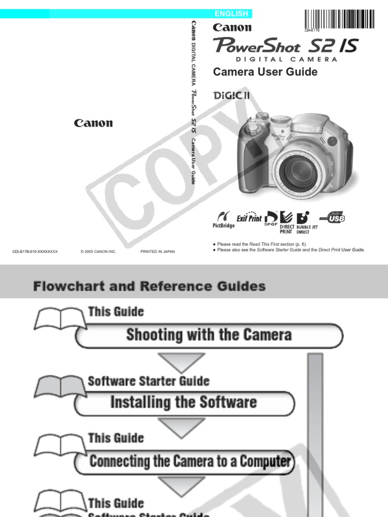 Canon Powershot User Guide | PDF | Business