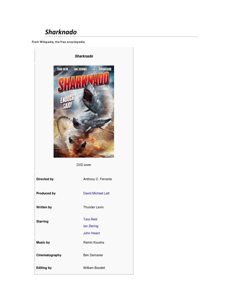 Sharknado | PDF